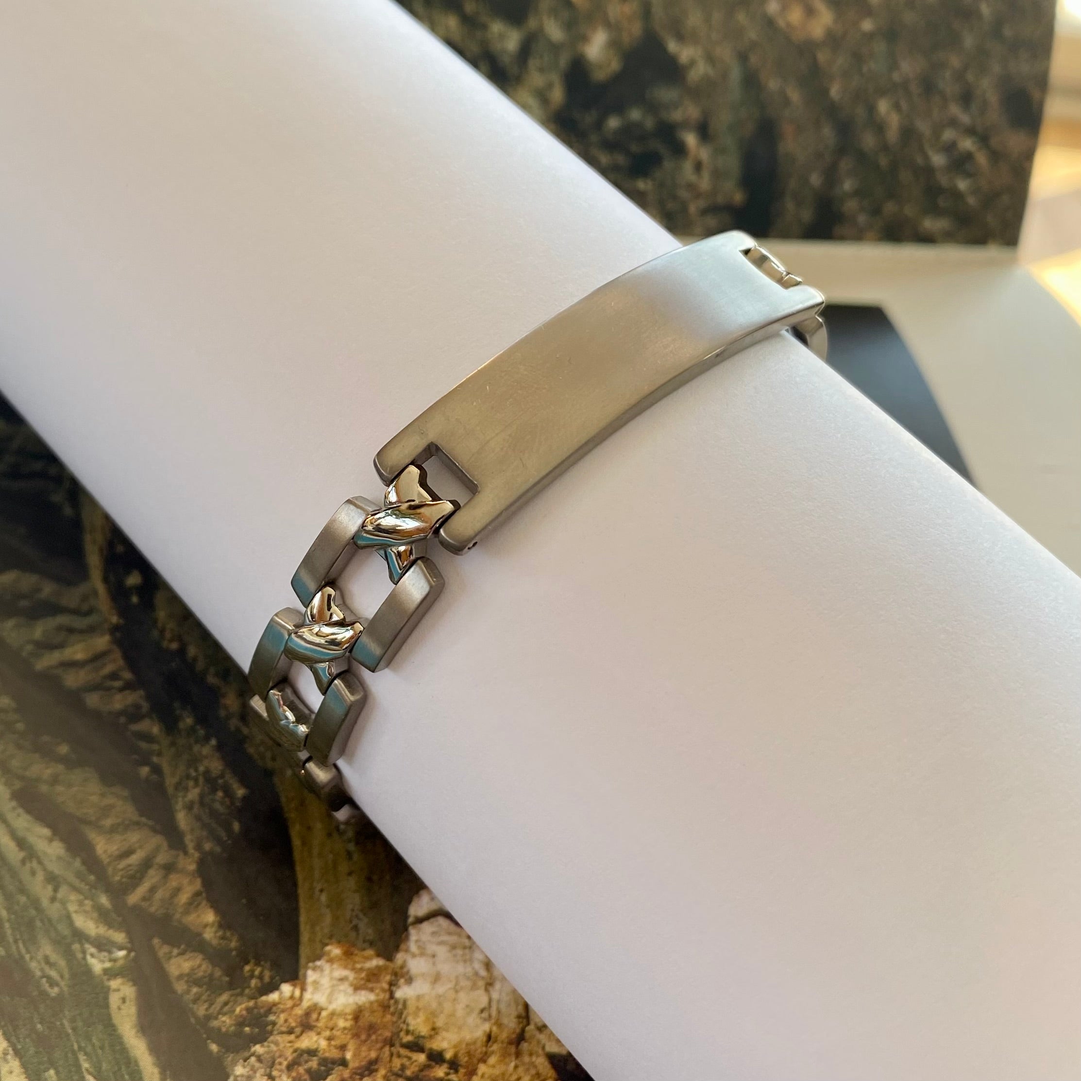 Men's Titanium Bracelet – Mitton's Jewellers